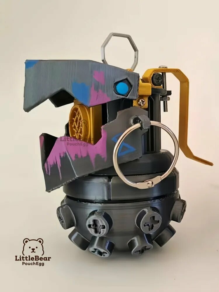 Arcane Jinx граната, 1;1 джинкс аркейн граната, league of legends, LOL cosplay