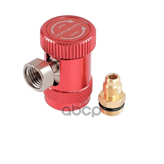 Муфта быстросъемная R134a высокое давление (красная) Nordberg арт. NFA3H