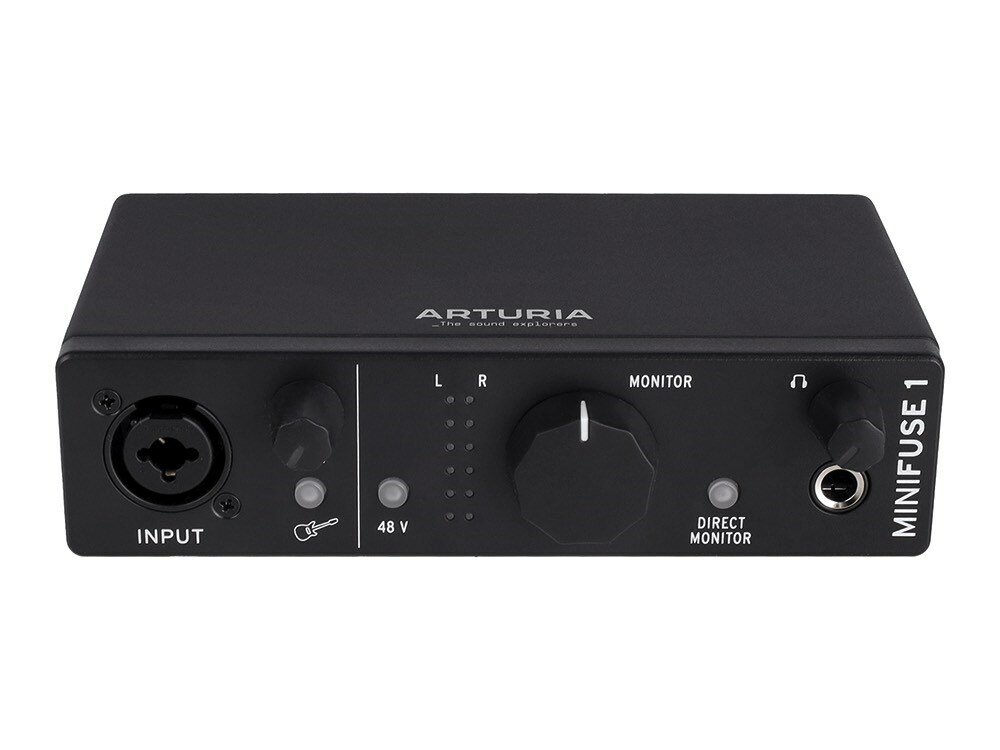 Arturia MiniFuse 1 Black Аудиоинтерфейс