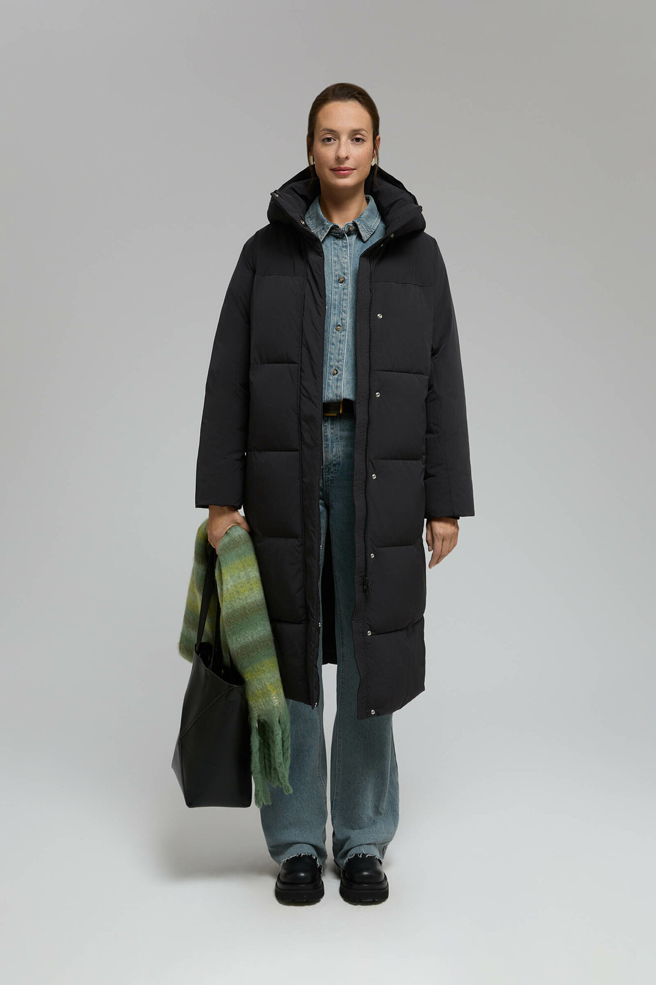 Пальто стеганое