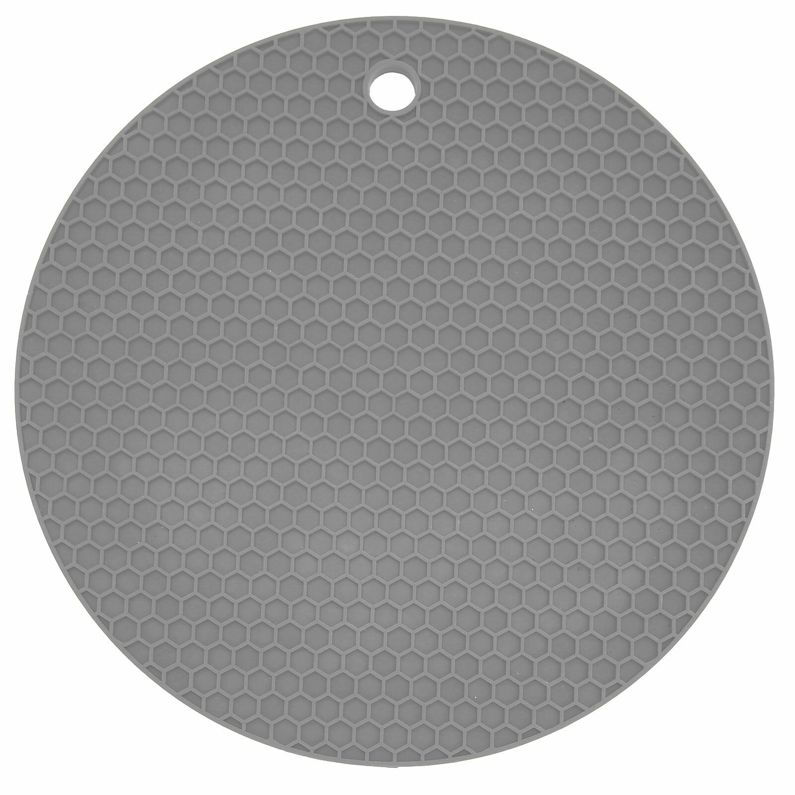 Круглый силиконовый коврик под тарелку, пищевой, утолщенный, термостойкий, для микроволновой печи, серый, нескользящий, прочный
