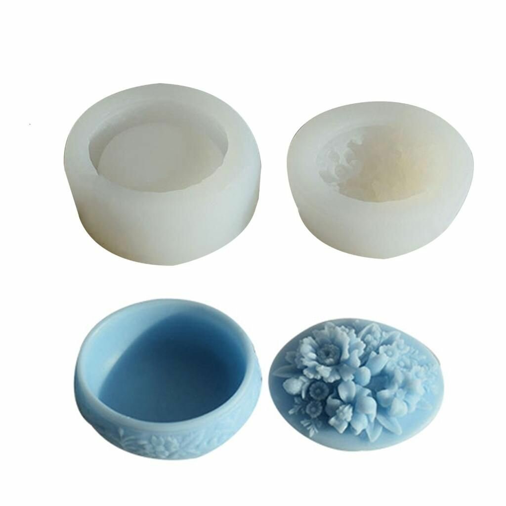 Шкатулка, Форма для шкатулки в форме цветка-стиль 5