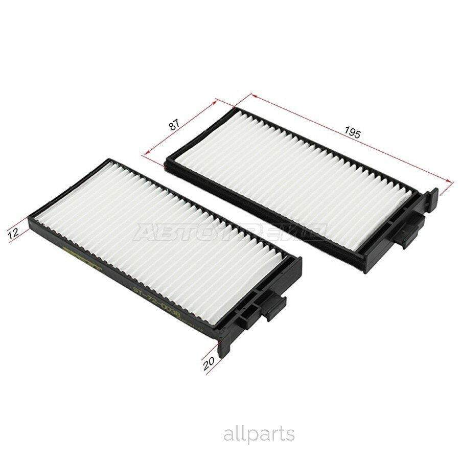 SAT ST-72-0038 Фильтр салонный SsangYong Korando 96-06 / Musso 93-05