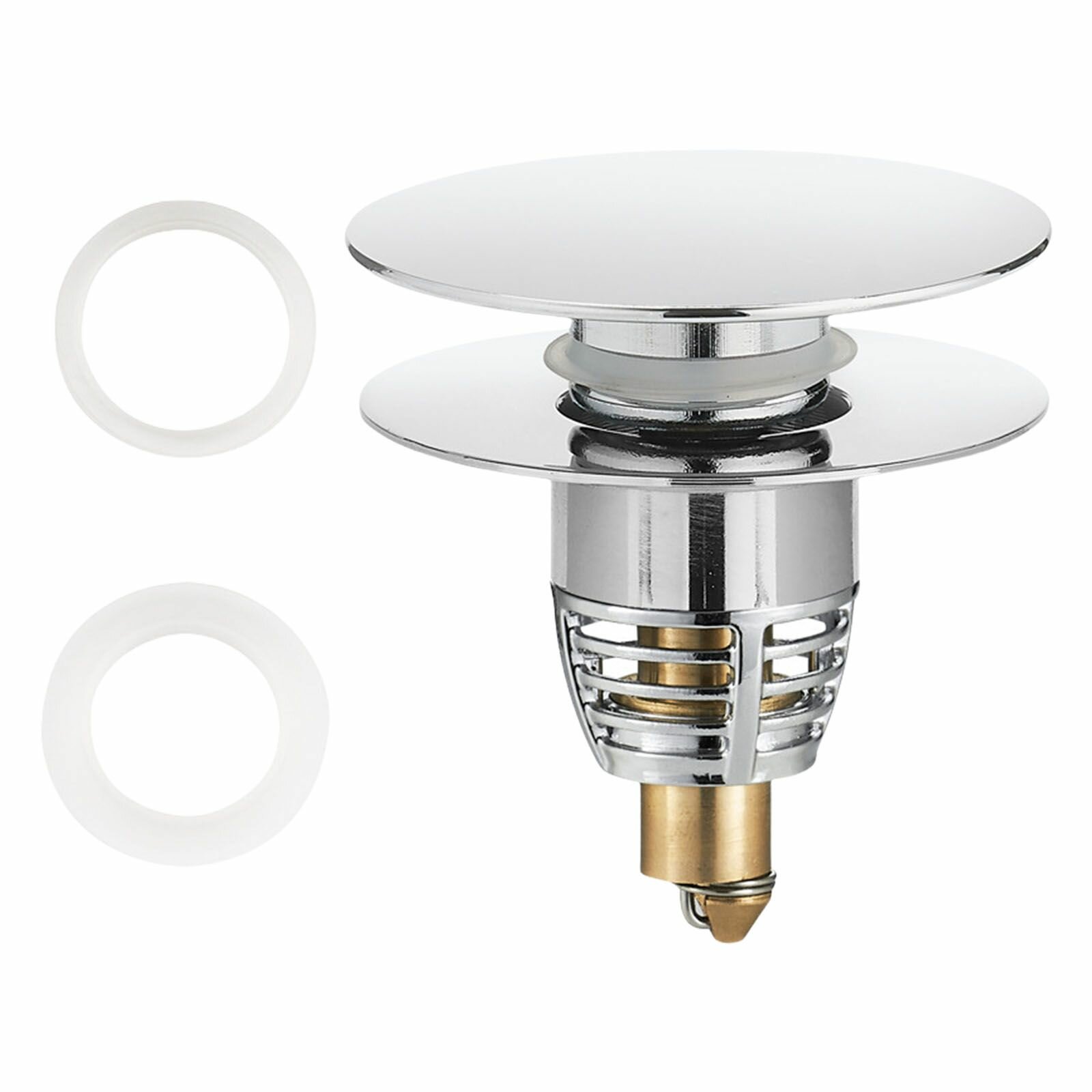 Фильтр для раковины пробка с отскоком антизасоряющийся