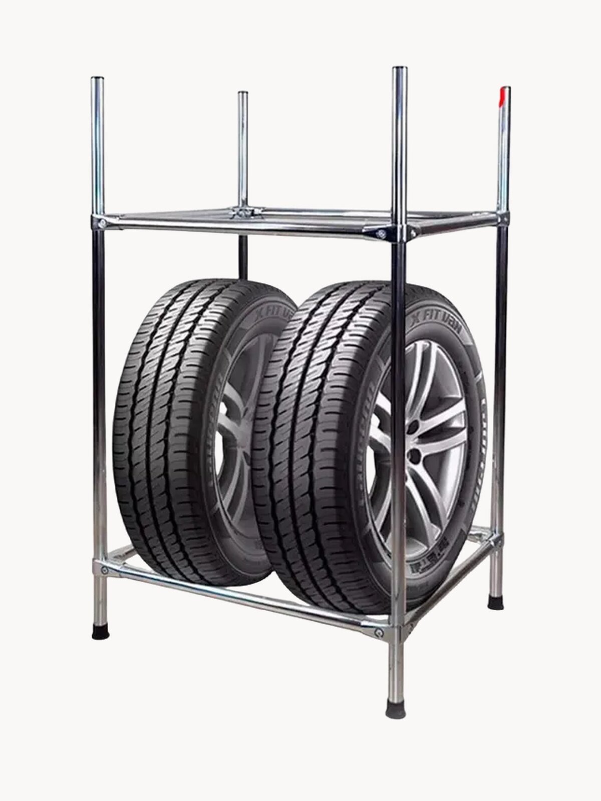 ВиС/Стеллаж для хранения 4 шин х Система хранения для гаража "мебфур"