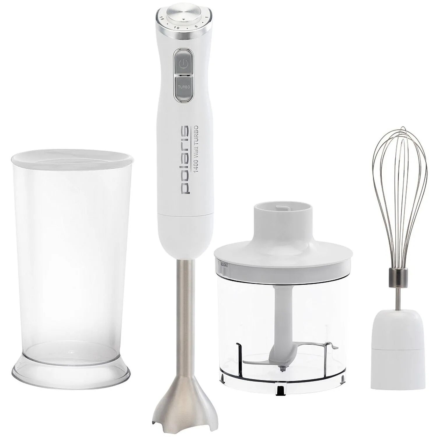 Блендер ручной POLARIS PHB 1476, белый