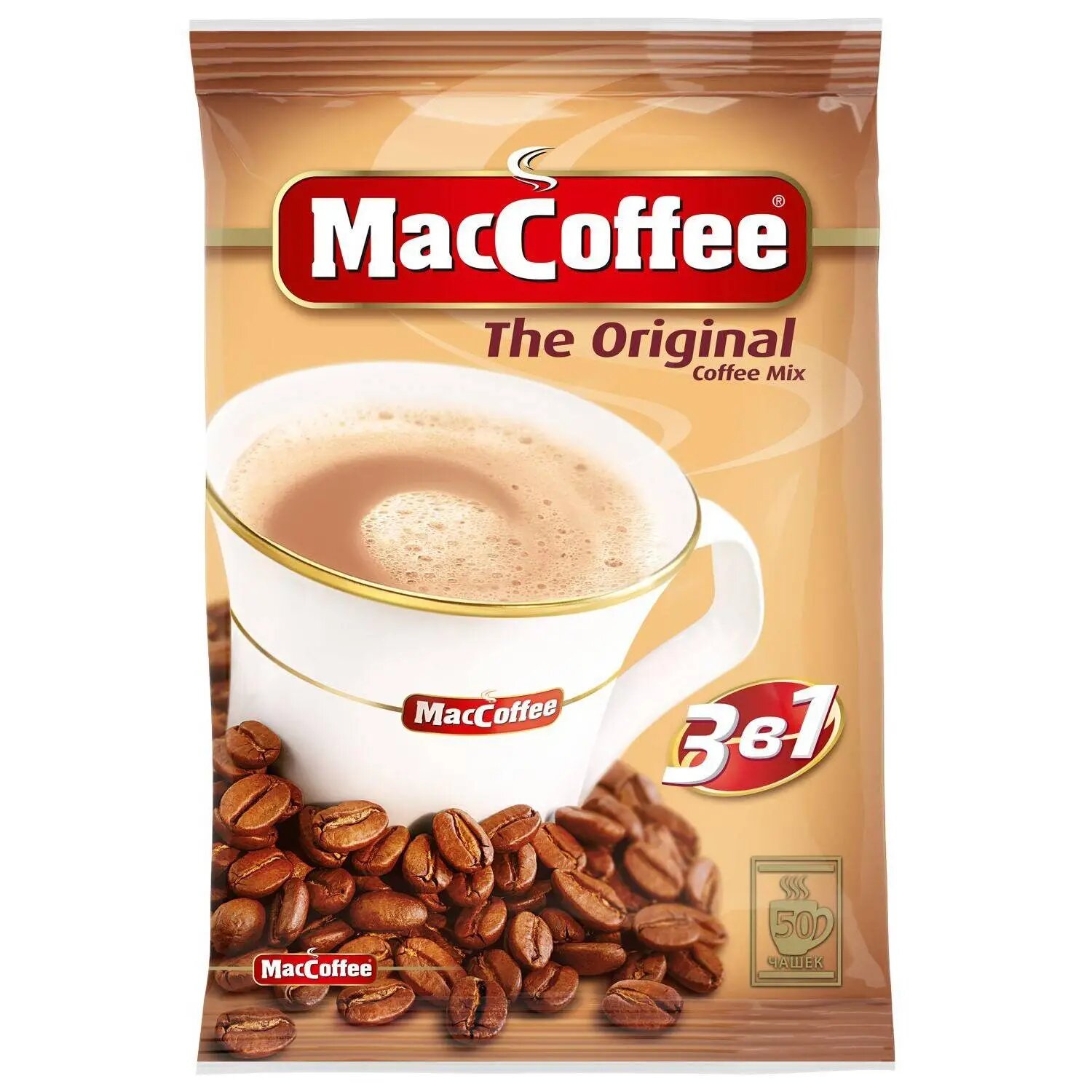 Кофе MacCoffee 3 в 1 50пак. по 20г.