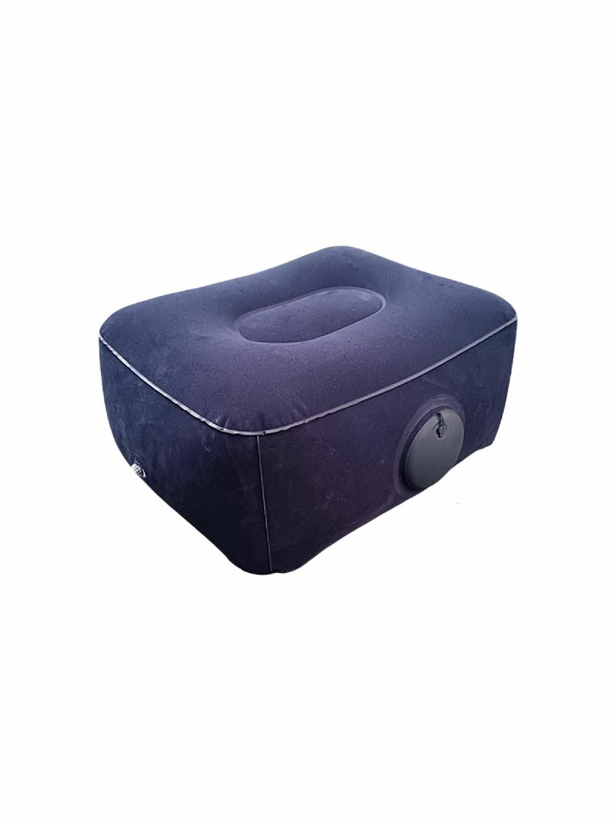 Подушканастул, Толкающее сиденье для поезда в автокресле надувная ножная педаль портативная подушка для ног-темно-синий