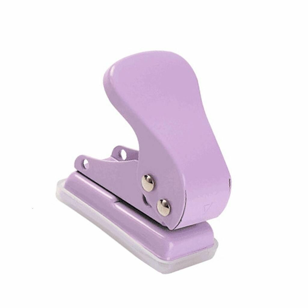 Дырокол на 10 листов, 6 мм, Фиолетовый