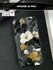 Чехол на Apple iPhone 15 Pro / Айфон 15 Про с принтом Золотые цветы