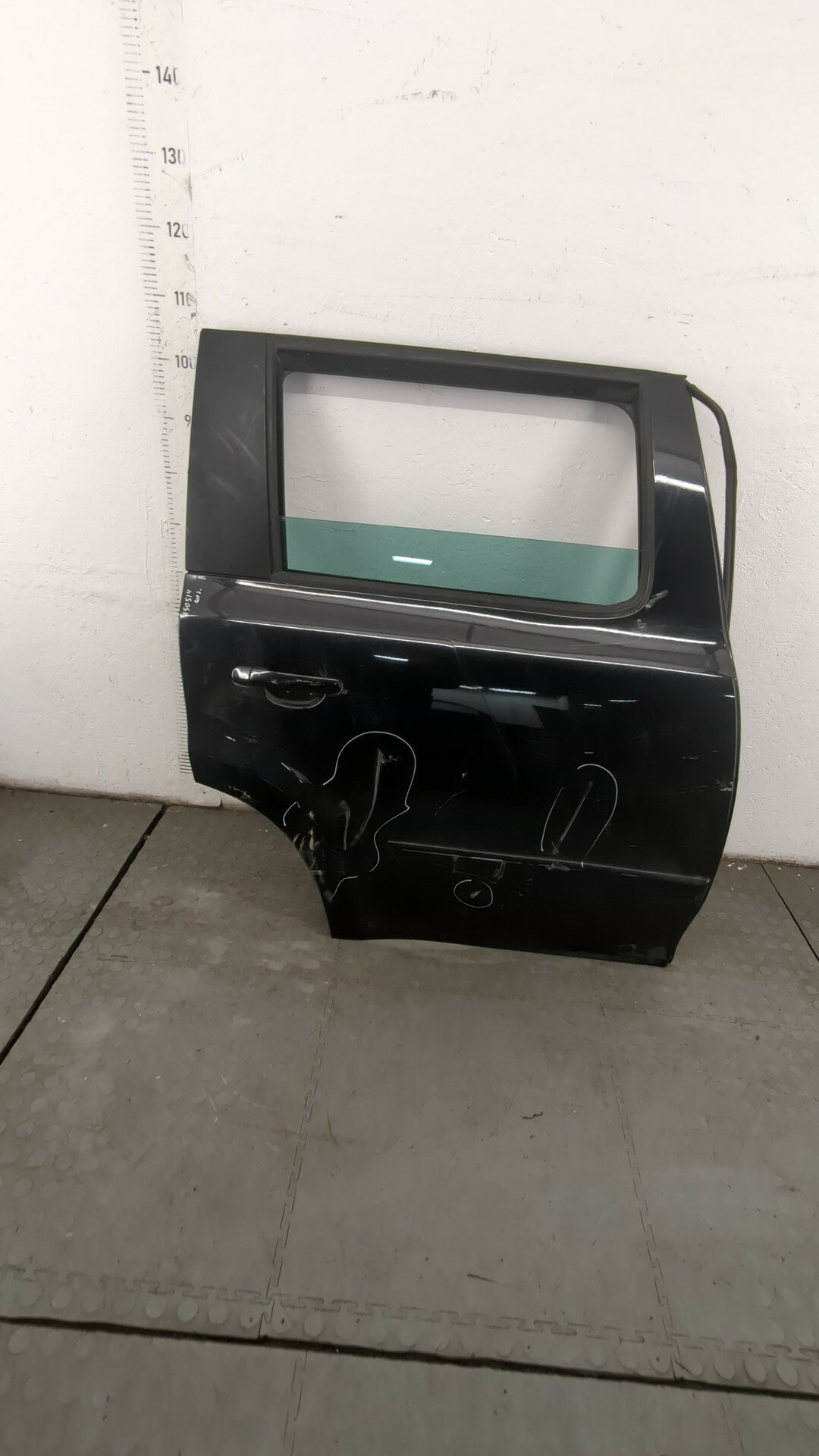 Дверь боковая (легковая) правая задняя Skoda Yeti Б/У