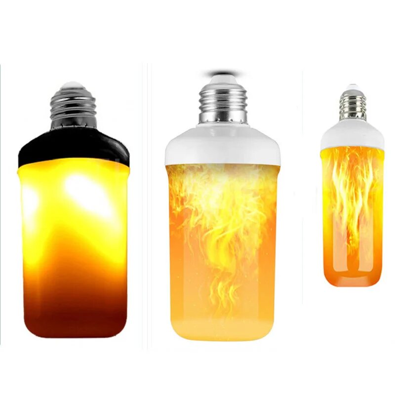 Светодиодные лампы THEBSE с эффектом пламени E14 E27, 12W 4Modes E14 B