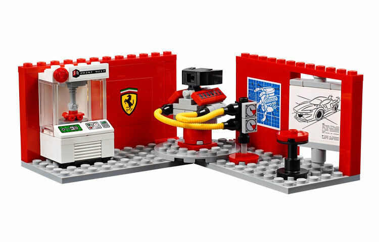 LEGO Ferrari FXX K And Research And Development Center Plastic Building Blocks 301 600pcs 75882 null