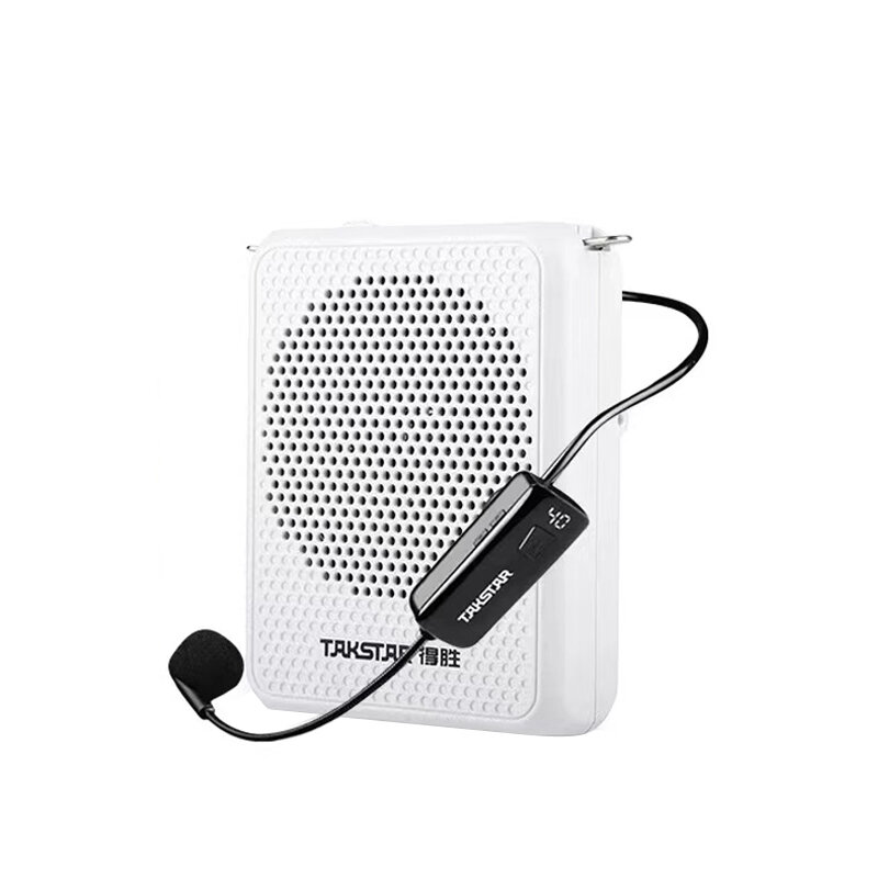 Беспроводной усилитель TAKSTAR E126W для учителя, pearl white