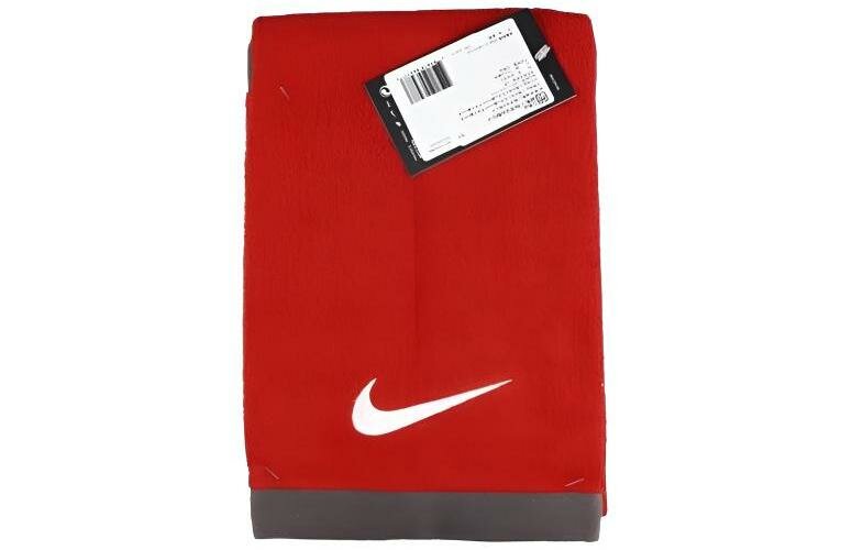 Полотенца Nike лицевые, красные, 100% хлопок, мягкие и впитывающие влагу, для спорта и повседневного использования