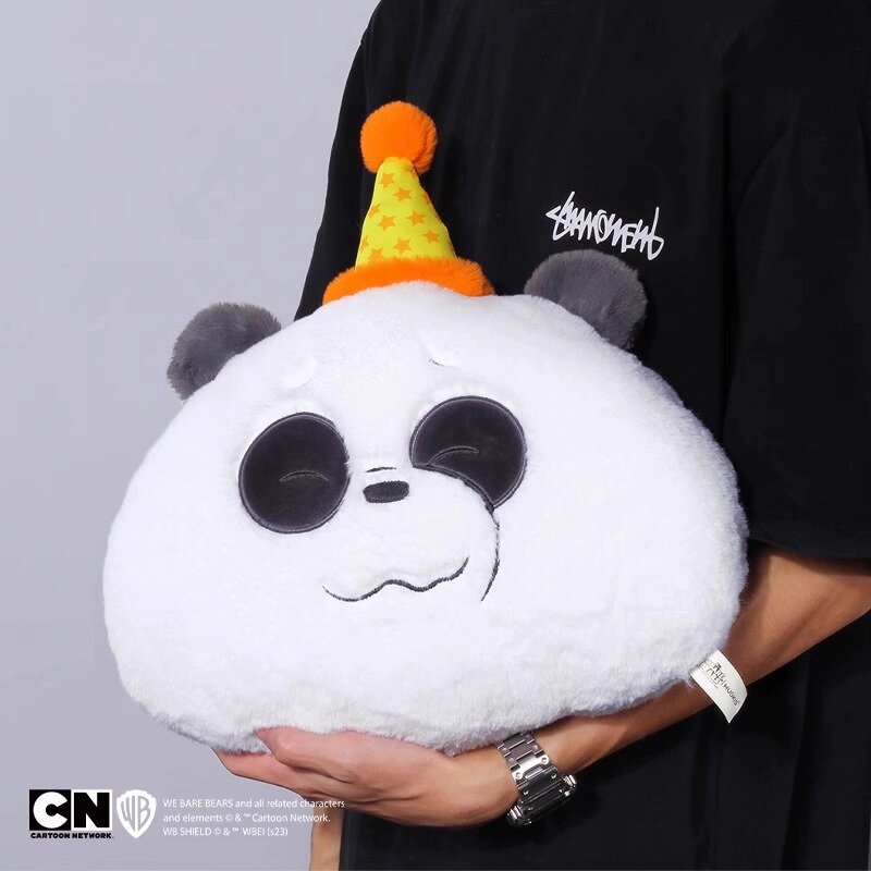Плед с пандой We Bare Bears к дню рождения, милый подарок для детей