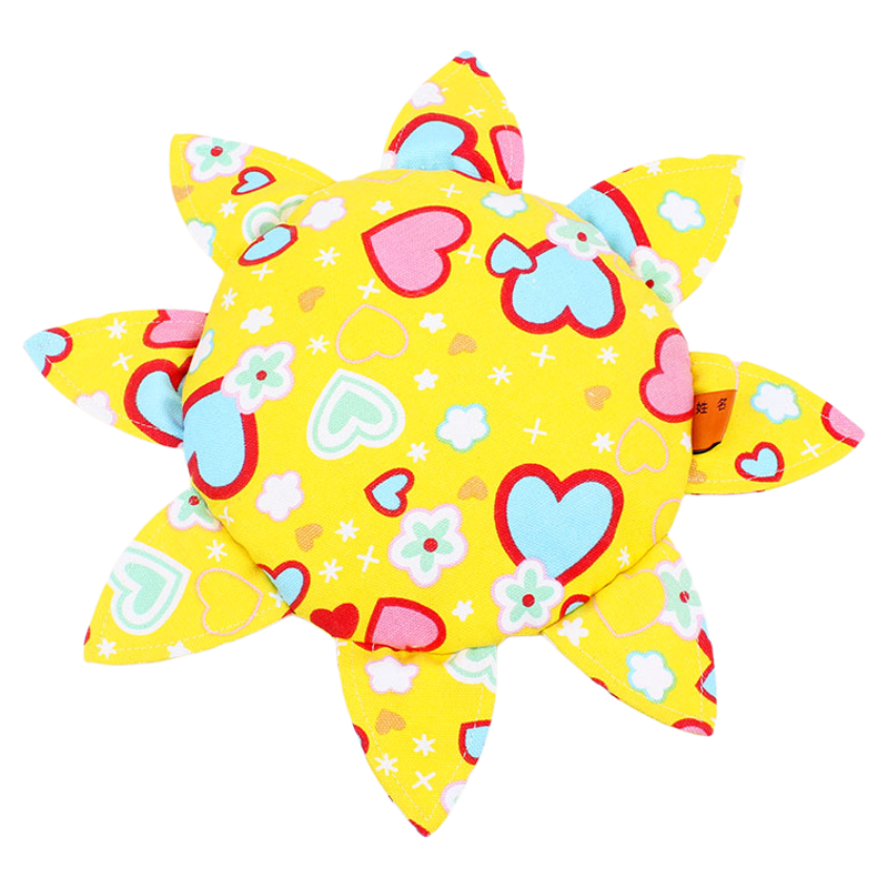 Детский тканевый мягкий диск-фрисби, холщовый летающий диск ручной работы для детского сада, интерактивная уличная