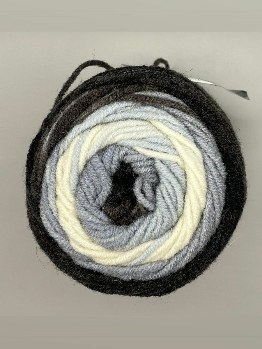 Один моток пряжи Alize Lanagold Batik,100 гр,240 м.№1601,1шт(100 гр.)