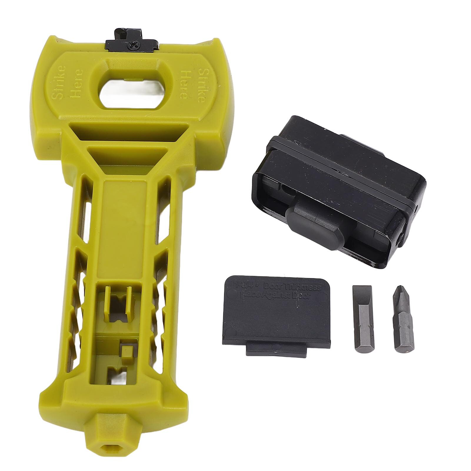 Инструмент для врезки дверных защелок, точный стамесочный инструмент для установки на двери толщиной 1-3/8 и 1-3/4 дюйма.