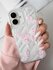 Чехол О'кейси, для iPhone 16, с принтом, легкий, эстетичный, розовый