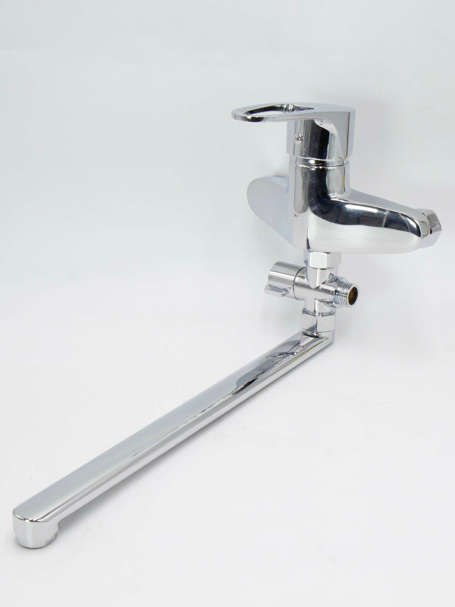 Hansen Смеситель для ванны, длинный излив H21024, хром