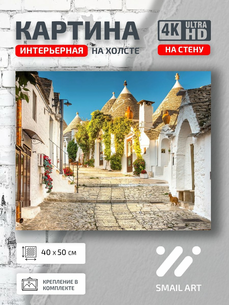 Картина на холсте интерьерная 40 на 50 на стену Дома City для кабинета урбанистика интерьер