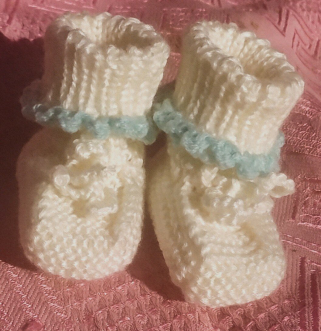 Топотушки (пинетки) ручная вязка