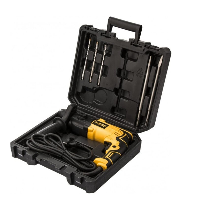 Перфоратор электрический Denzel RH-650-18, SDS-plus, 650 Вт