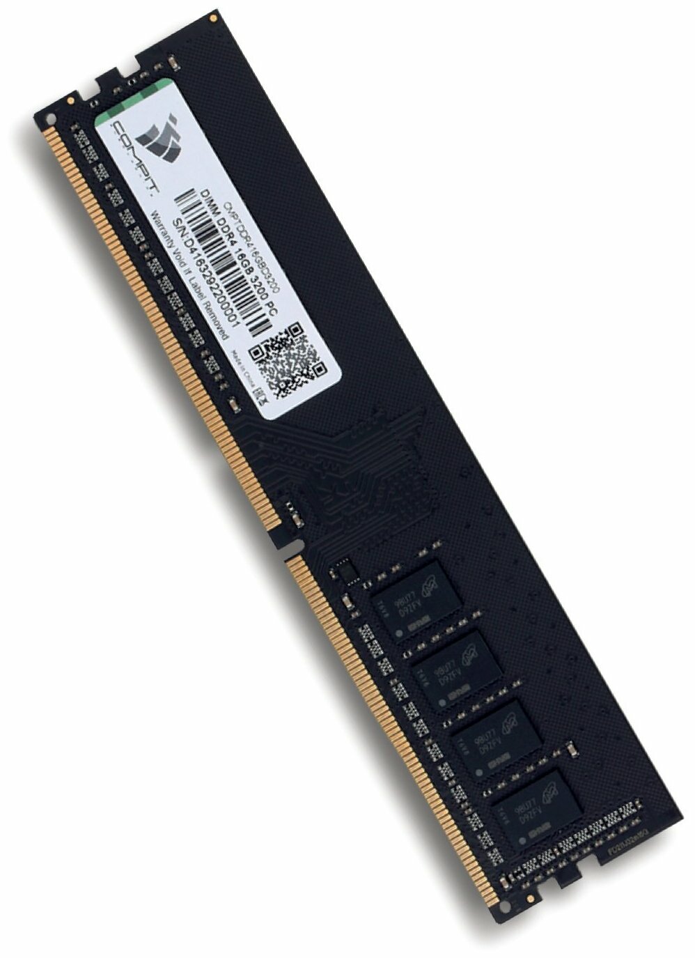 Оперативная память COMPIT CMPTDDR516GBD6000 DDR5, 16GB, 6000MHZ, dimm