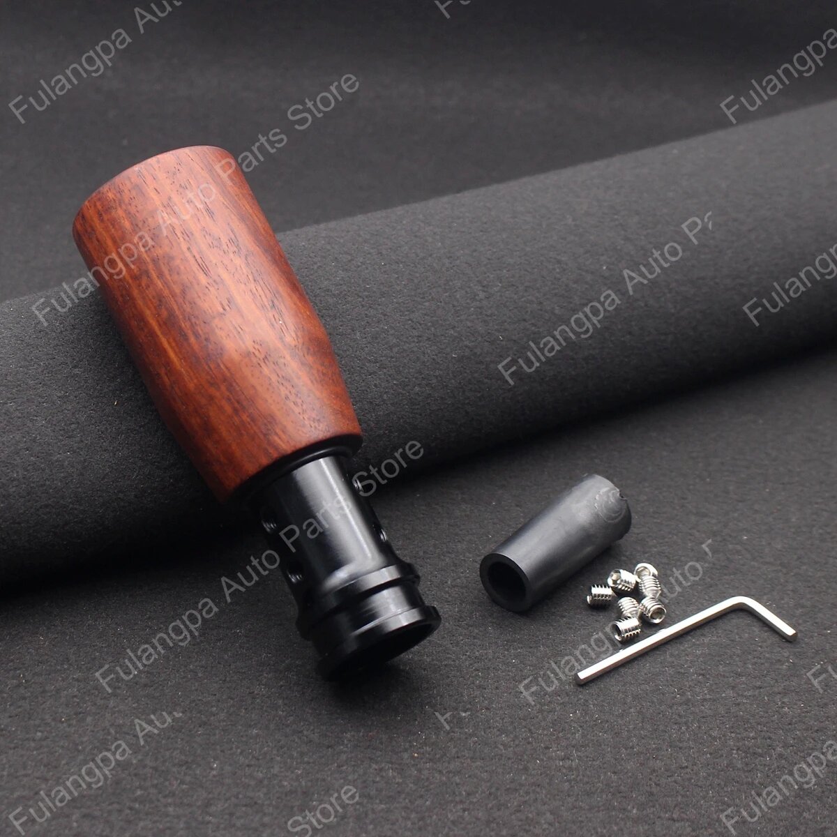 Ручка переключения передач из цельного дерева, деревянная ручная автомобильная ручка переключения передач, сменная ручка переключения передач, модифицированная головка переключения передач Blood sandalwood A