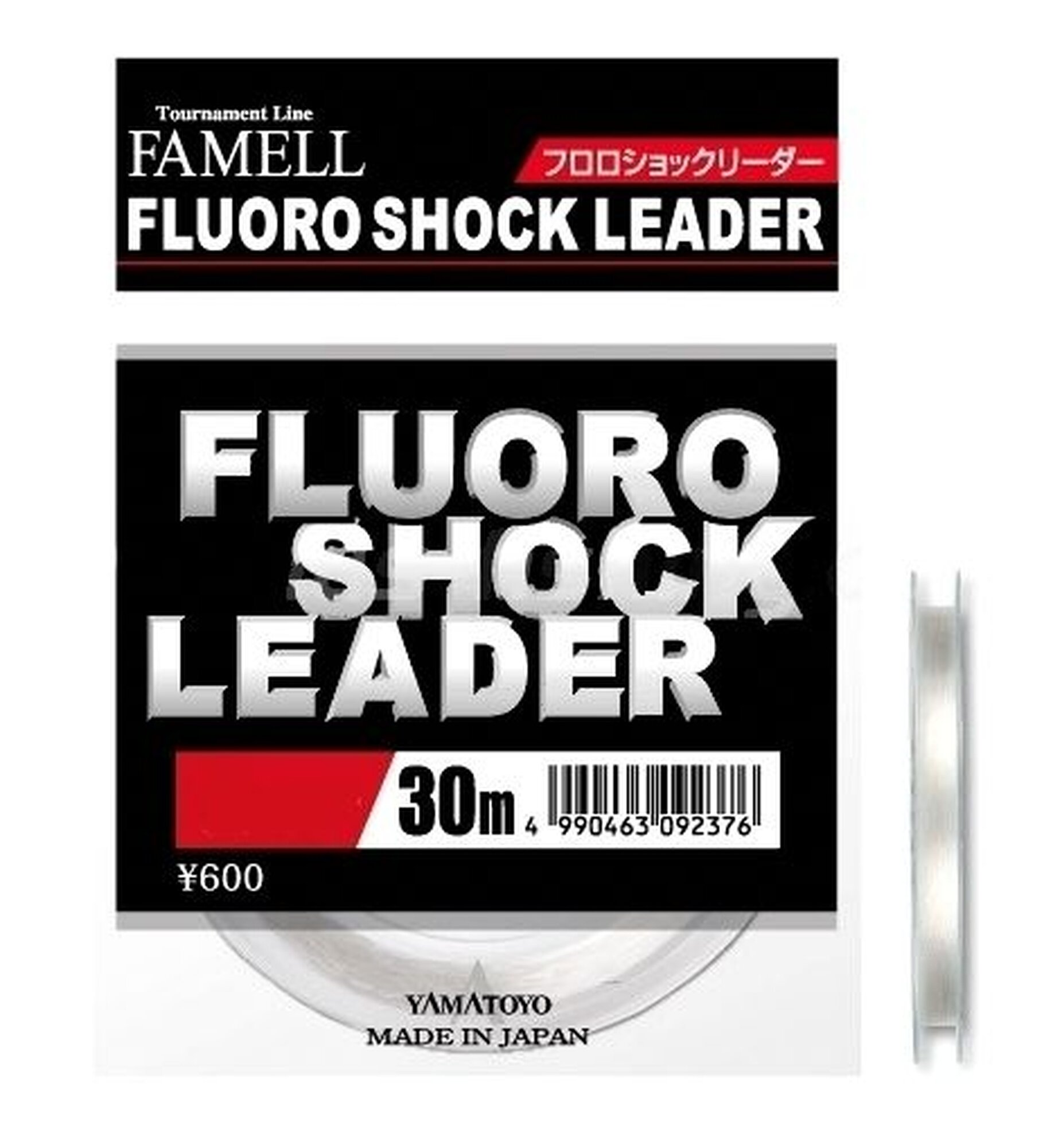 Шок лидер флюорокарбоновый Yamatoyo Fluoro Shock Leader, #0.6, 30 м