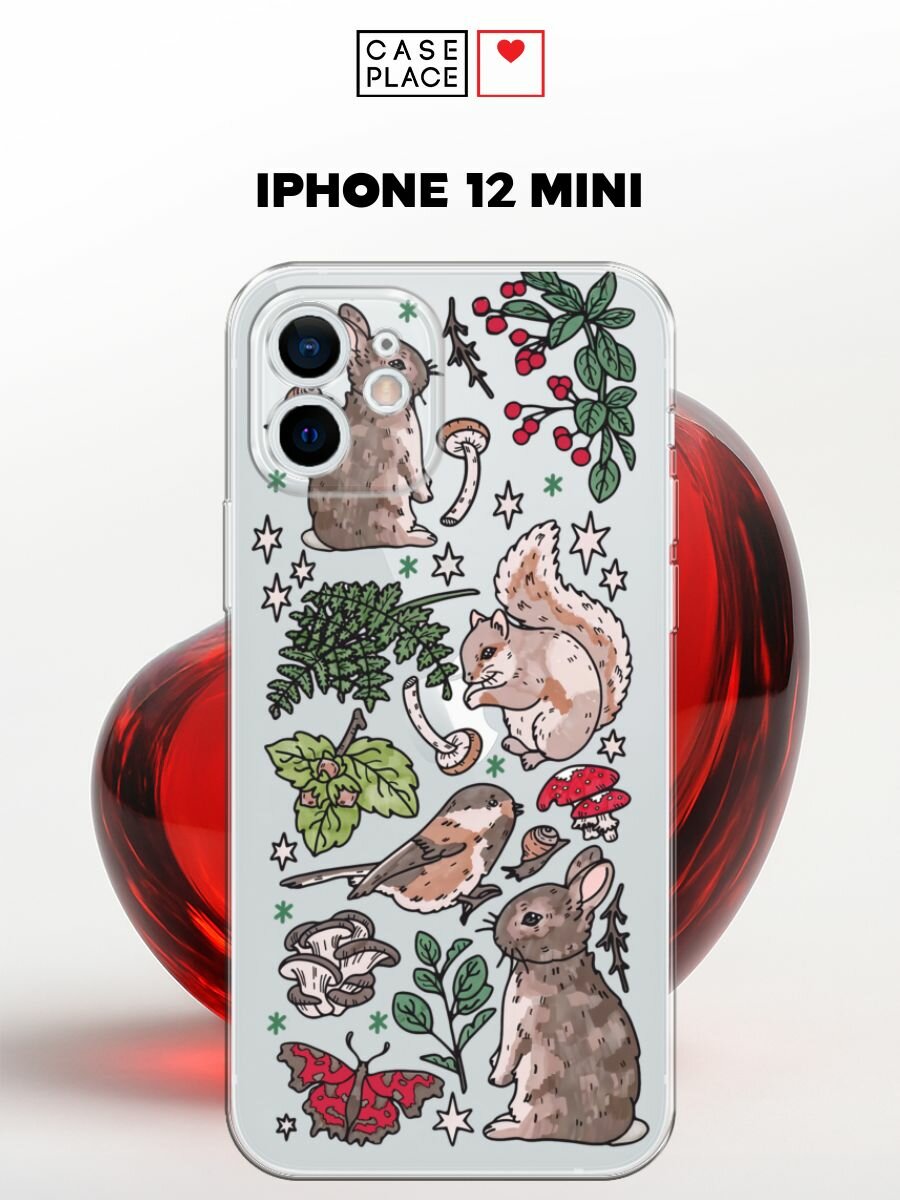 Чехол на Айфон 12 mini осень