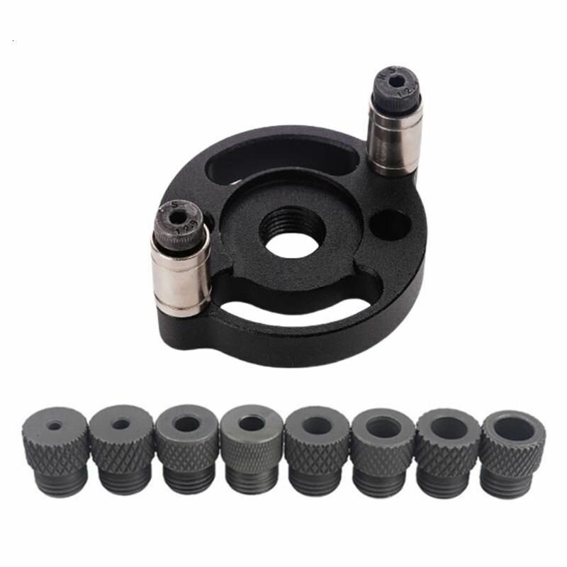 Деревообрабатывающий прямой дырокол-Черный круглый набор сверл 3 4 5 6 7 8 9 10 мм