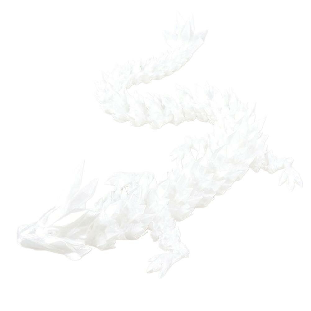 Кристаллический дракон 22cm 3d Пурпурный