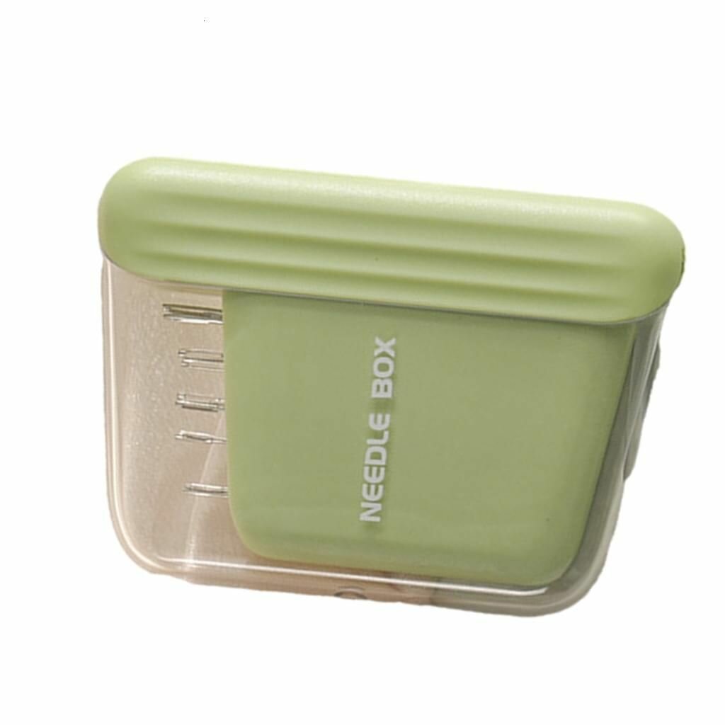 Магнитный футляр для иголок, - Ретро-зеленый