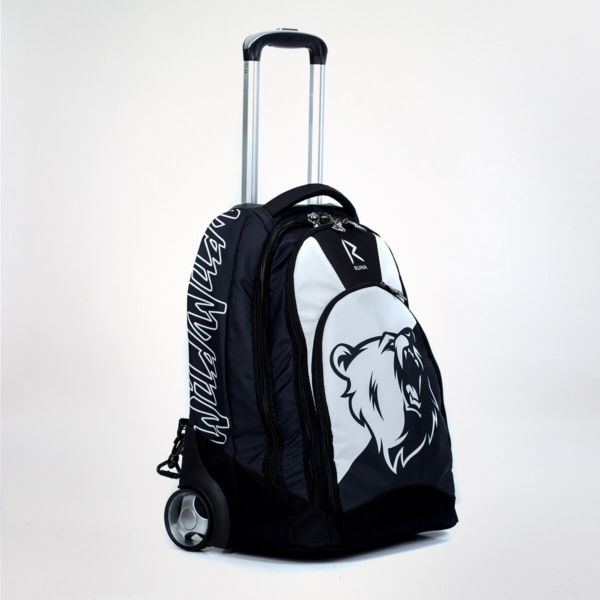 Сумка-рюкзак на колесах "RUNA", Bear, для фигурных коньков, роликов, одежды, экипировки и аксессуаров