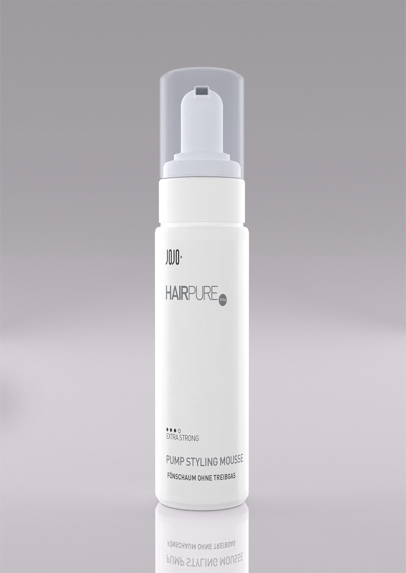 Мусс для волос, надежной фиксации волос от JOJO Haircosmetics, Pump Styling, для всех типов волос, 200мл