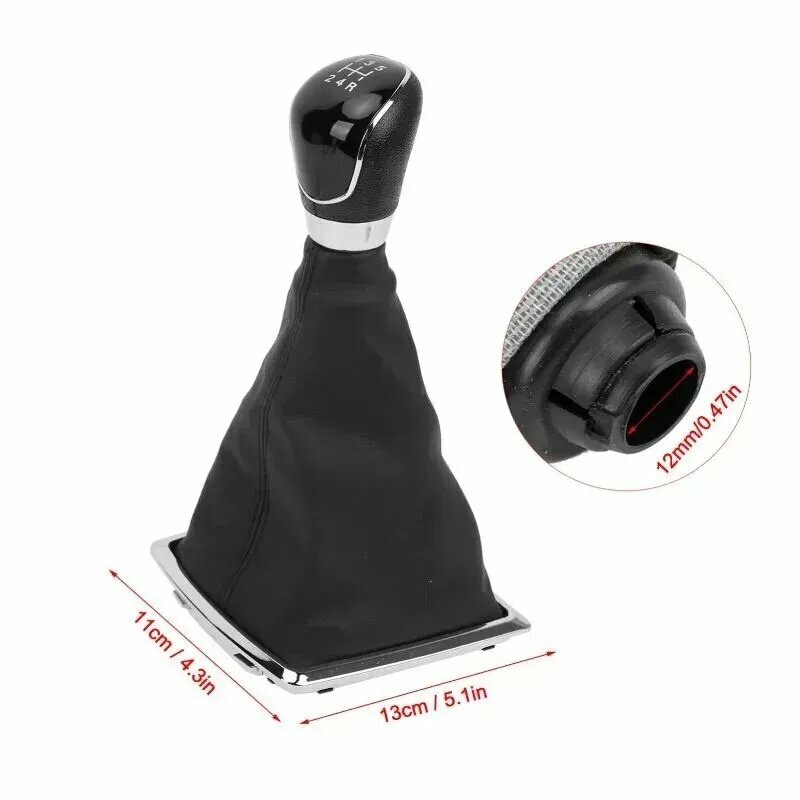 Ручка КПП с кожухом для Ford Focus 2 / Форд Фокус 2 рестайлинг