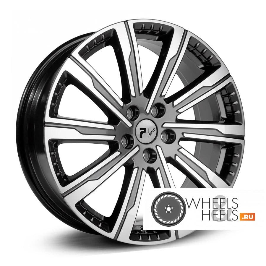 RPLC Chg3 19x7 5x114.3 et34.5 dia60.1 Черный с полированной лицевой поверхностью