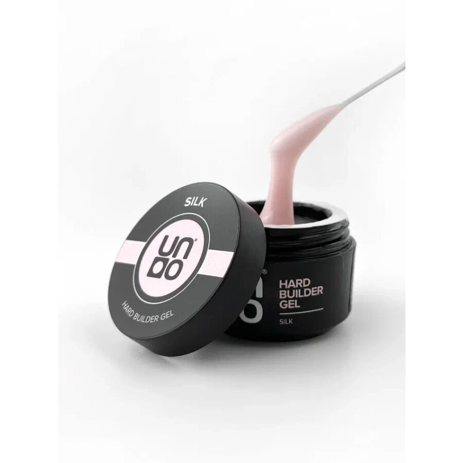 UNO, Моделирующий цветной гель Hard Builder Gel Silk, 15 г
