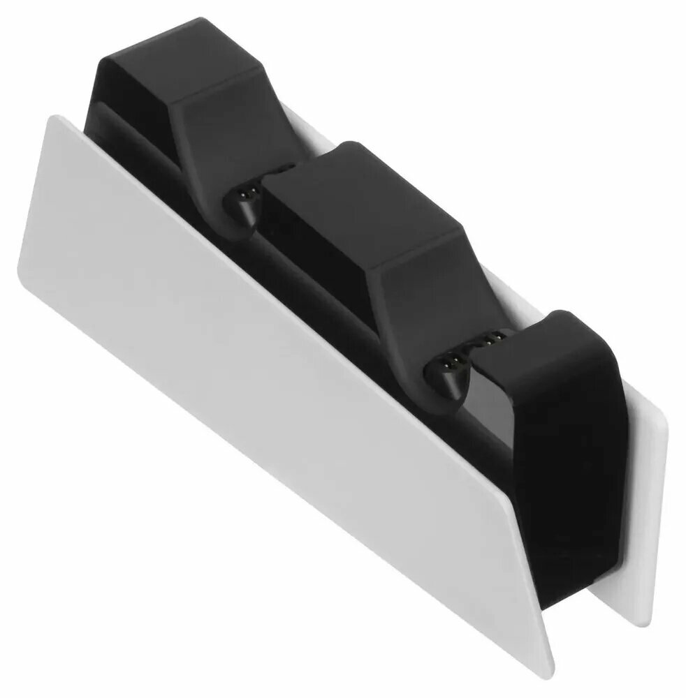 Зарядное устройство для Sony DualSense CFI-ZDS1, для PS5, 2 слота, съемный кабель, черное/белое