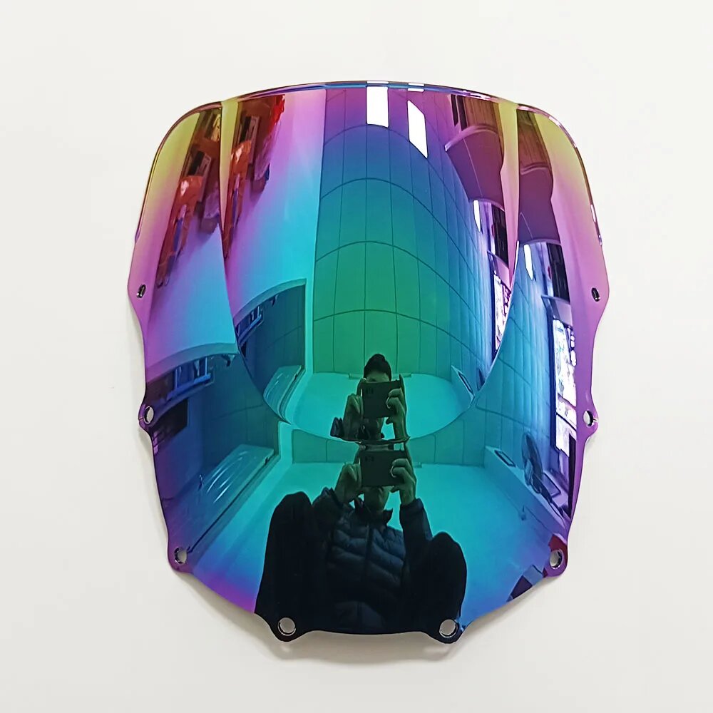 Универсальное ветровое стекло мотоцикла для Kawasaki ZZR400 ZZR600 1993-2007, ветровые Iridium