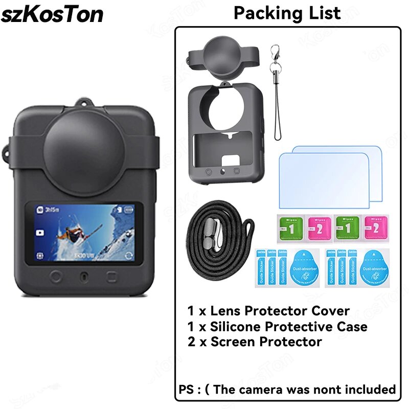 Комплект защиты SZKOSTON для DJI OSMO 360, Kit 3