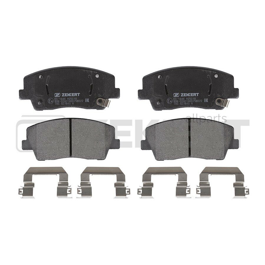 ZEKKERT BS-1444 Колодки тормозные дисковые передние Kia Stinger 17- Genesis G70 17-