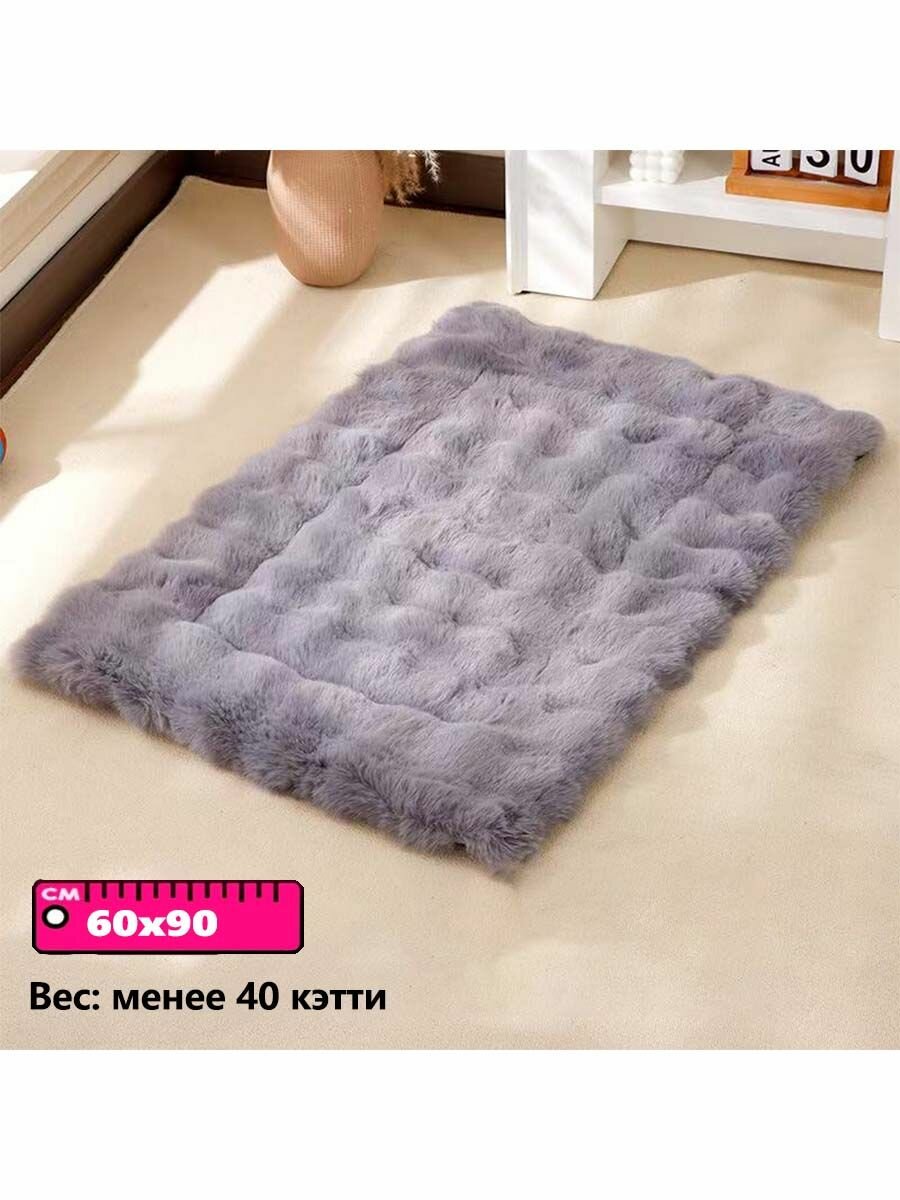 Лежанка для собак средних пород 90x60, для всех сезонов, мягкая и теплая лежанка для собаки