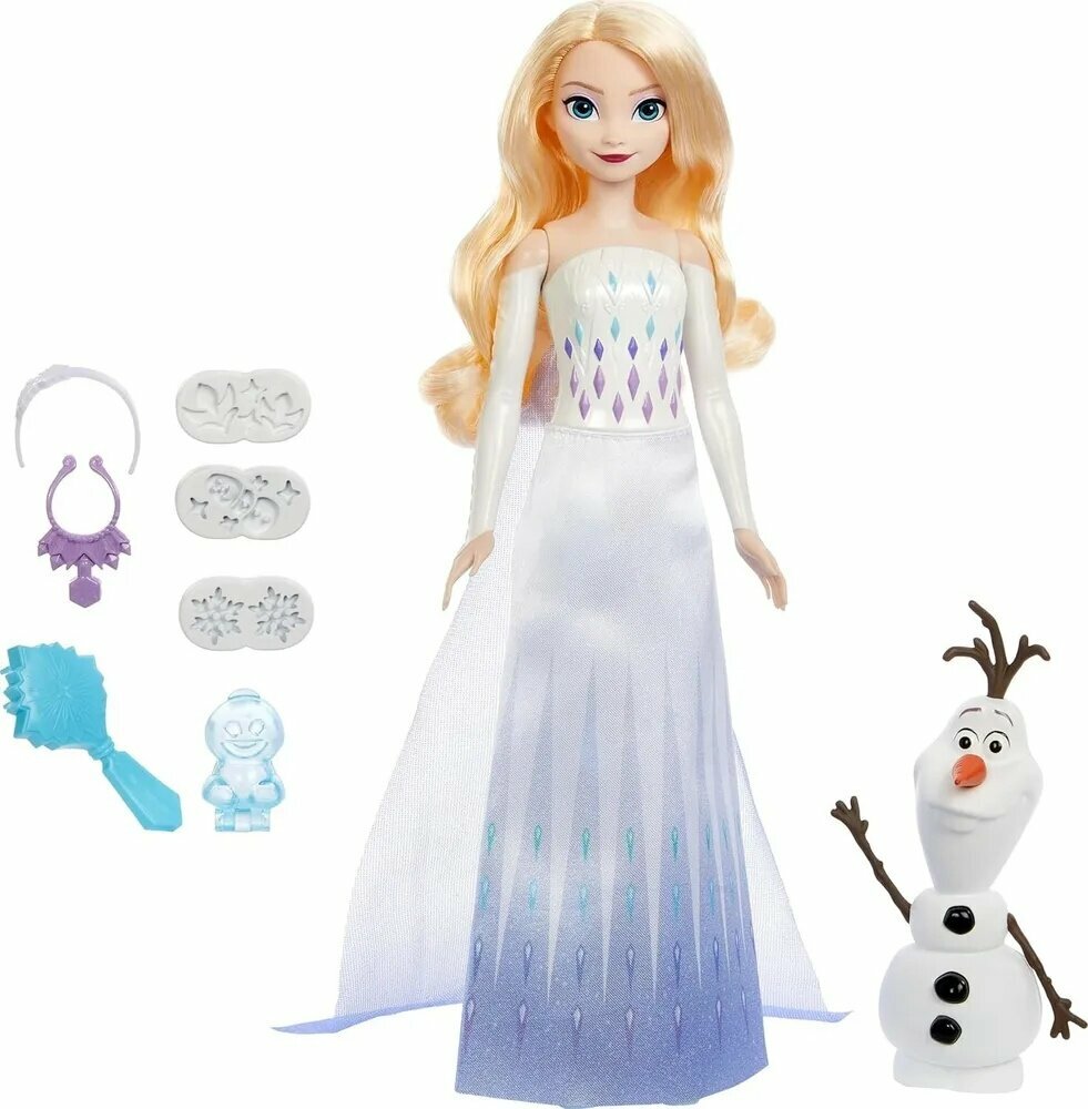 Кукла Mattel Disney Frozen Эльза и Олаф Холодное сердце Дисней