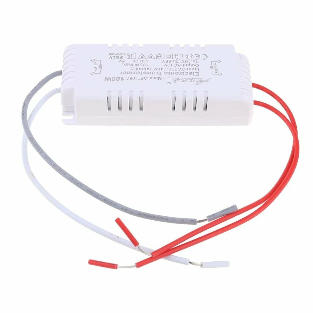 AC 12V 105W Галогенная лампа водителя Светодиодный источник питания Электронный трансформатор Новый