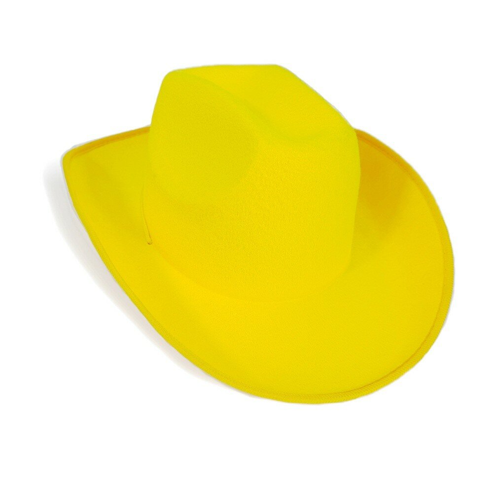 Hat art sewing accessory for costume parties yellow