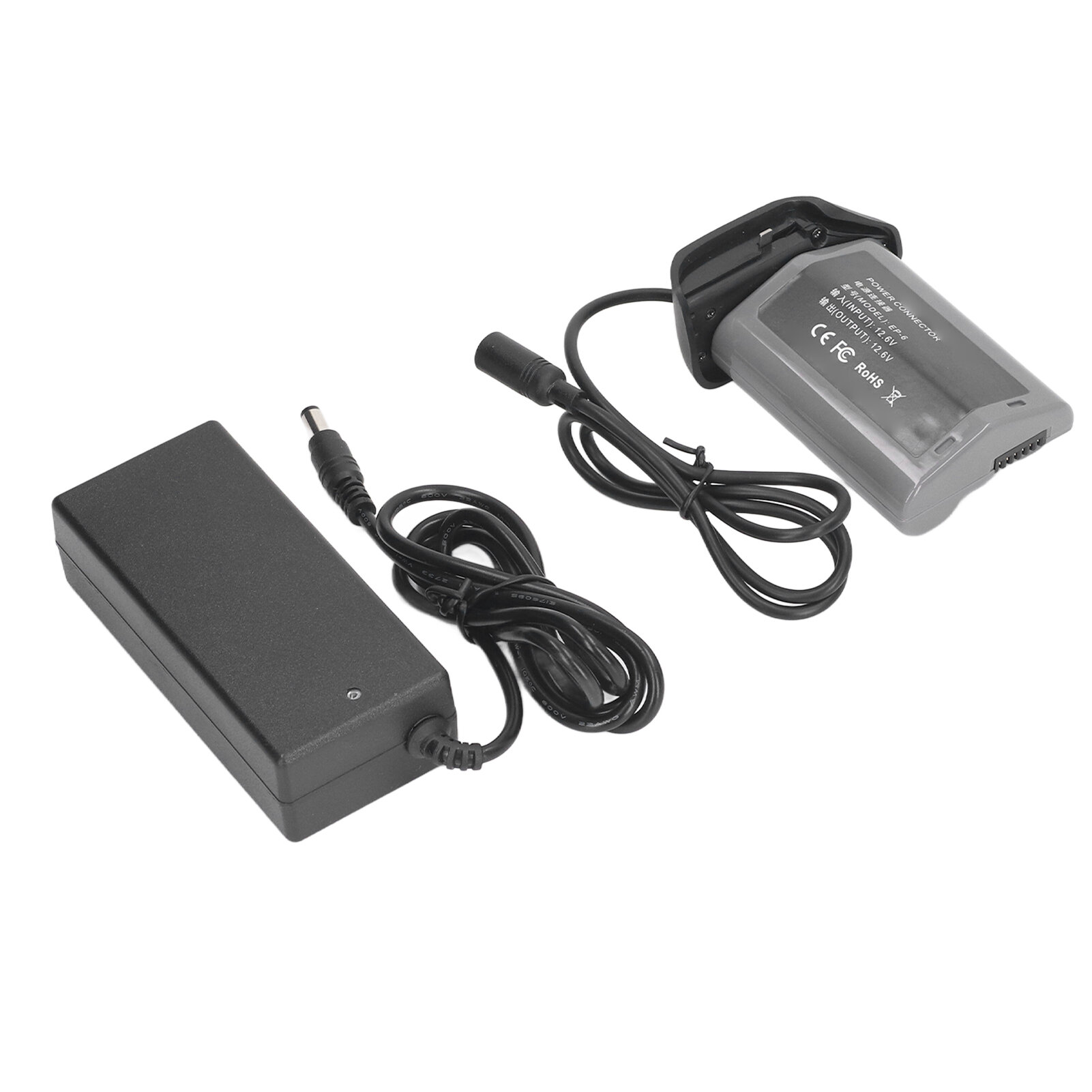 Набор адаптера питания AC с поддельной батарейкой EN EL18 с полным декодированием для камер D4, D4S, D5, D6, включая 1 поддельную батарейку, 1 адаптер питания и 1 шнур питания