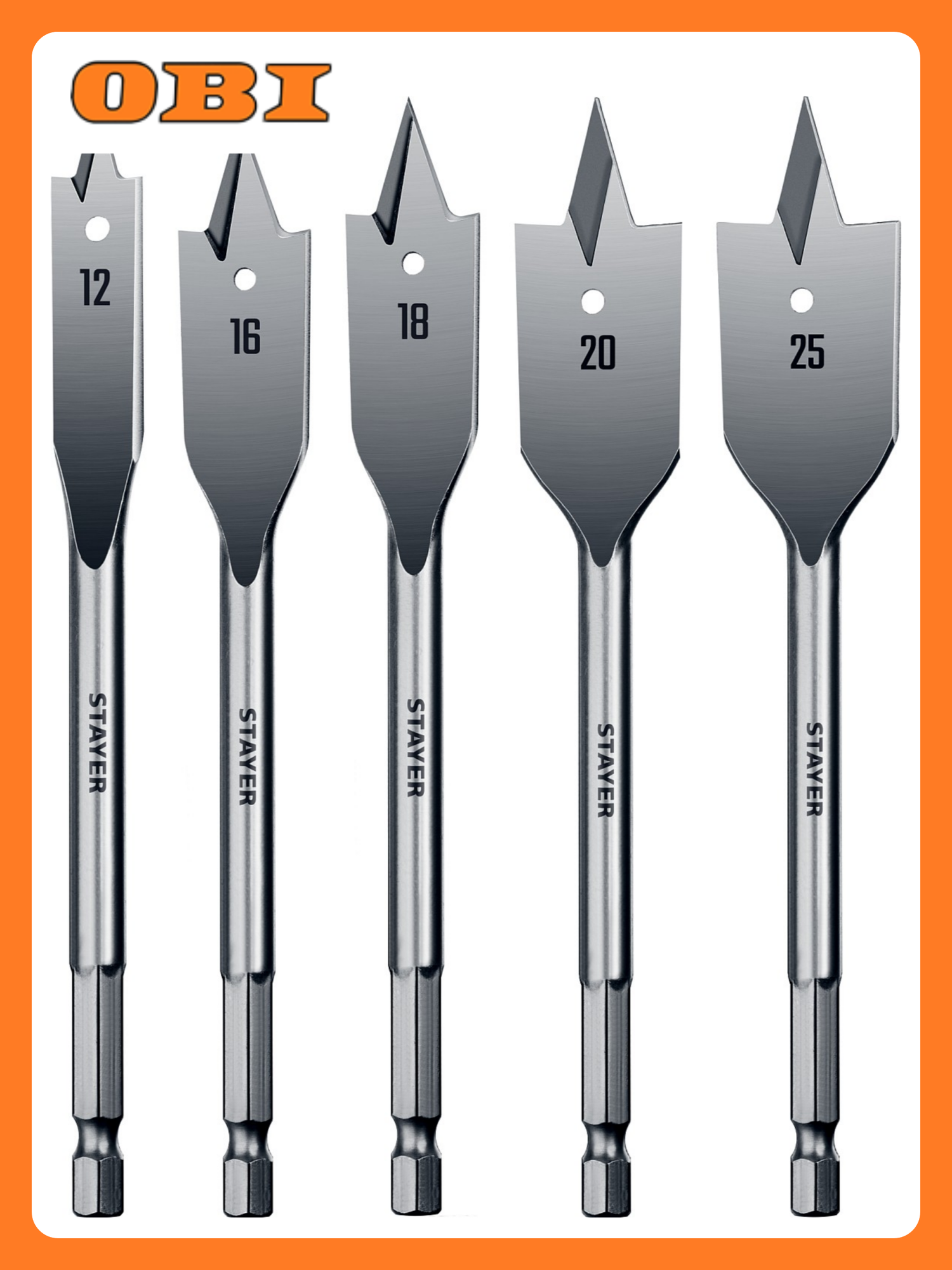 Набор сверл по дереву Stayer 2950-H5